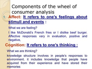 1. the wheel of consumer analysis is flexible and can aid in ...