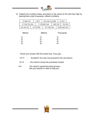 1. numbers from 100 001 through millions billions (1) | PDF
