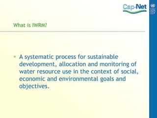 1. chapter 1 part 1 introduction to iwrm | PDF