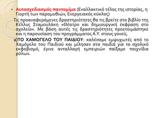 σχολικος εκφοβισμος και στο νηπιαγωγειο 1 | PPTX