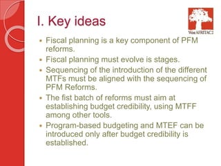 Fiscal Planning and Public Finance Management Reforms | PPT