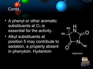 SAR of Anticonvulsant Drugs | PPT