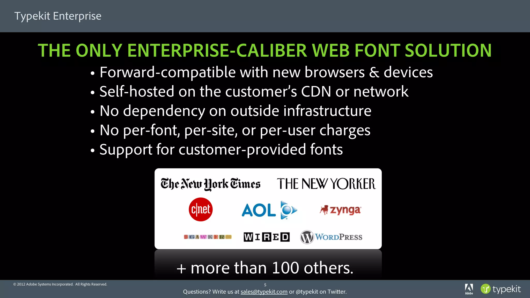 1. adobe typekit overview for custom fonts | PDF