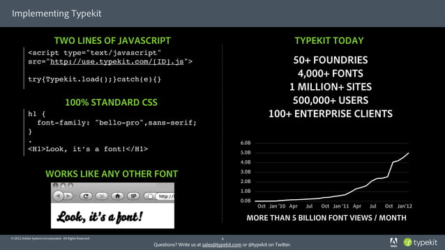 1. adobe typekit overview for custom fonts | PDF