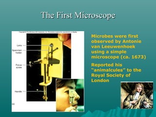 1. introduction to microbiology | PPT