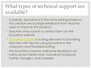 Evaluating an Emerging Technology: Socrative | PPTX | Educational Assessment | Education