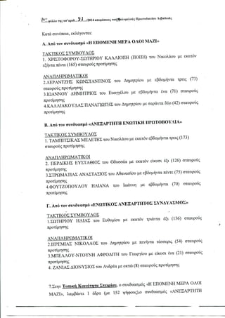 ΠΡΑΞΗ ΑΝΑΚΗΡΥΞΗΣ ΓΙΑ ΔΗΜΟ ΔΙΣΤΟΜΟΥ-ΑΡΑΧΩΒΑΣ-ΑΝΤΙΚΥΡΑΣ 1/2 | PDF