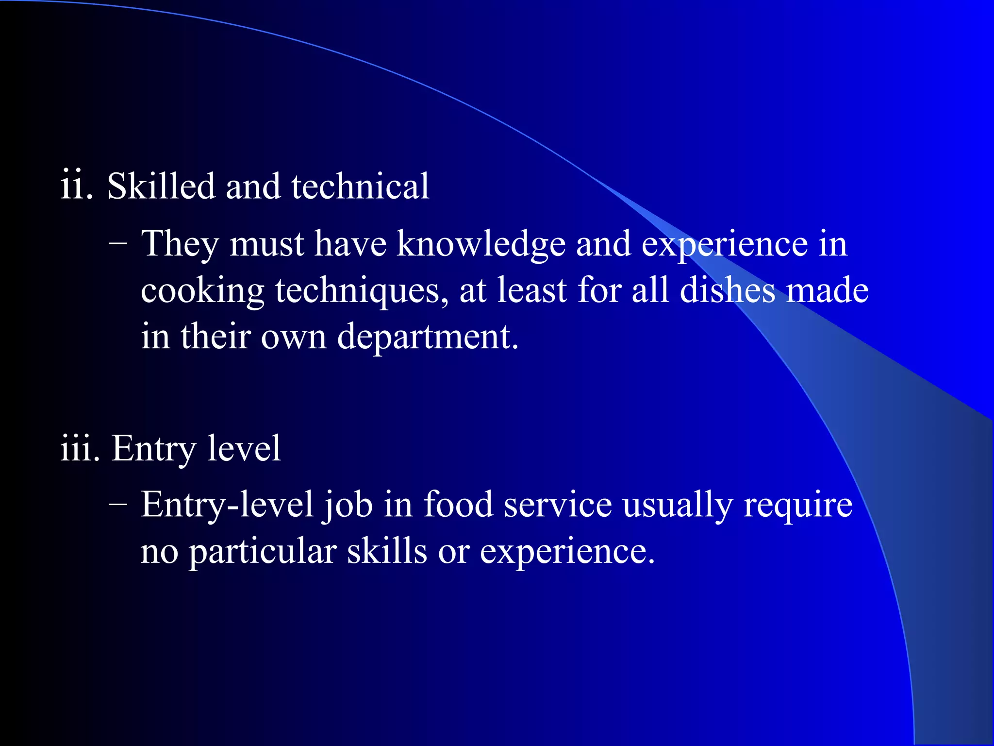 1.0 Introduction to kitchen operation | PPT