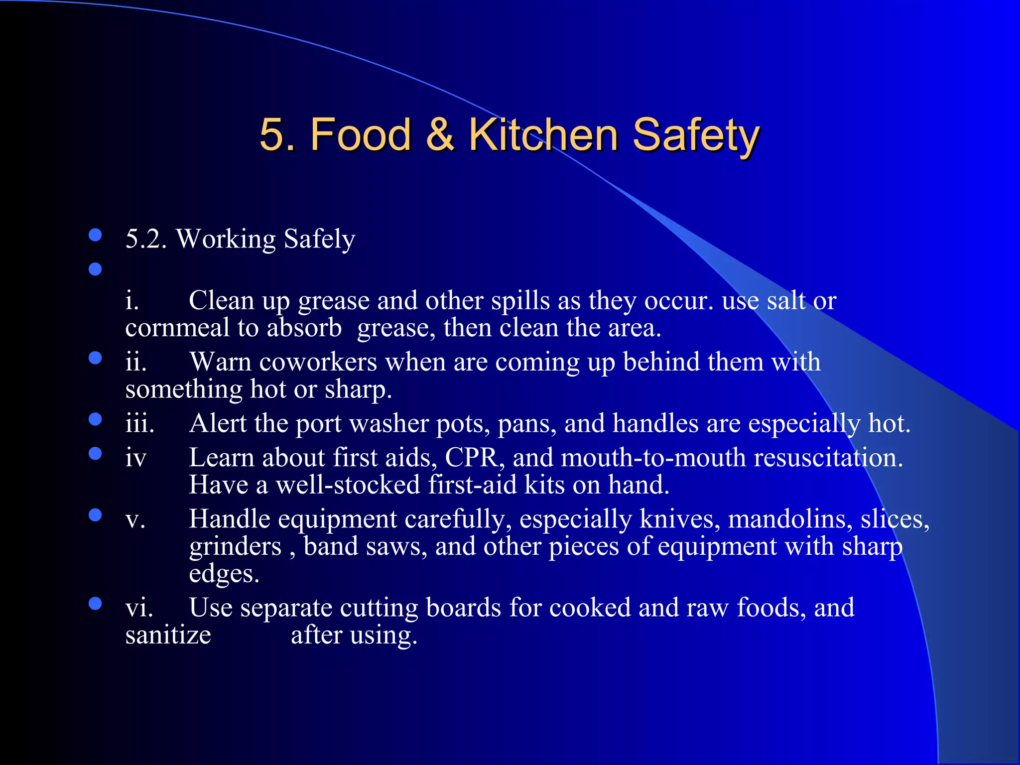 1.0 Introduction to kitchen operation | PPT