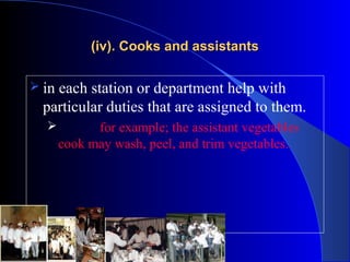 1.0 Introduction to kitchen operation | PPT