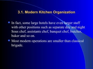 1.0 Introduction to kitchen operation | PPT