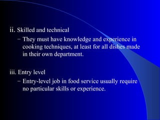 1.0 Introduction to kitchen operation | PPT