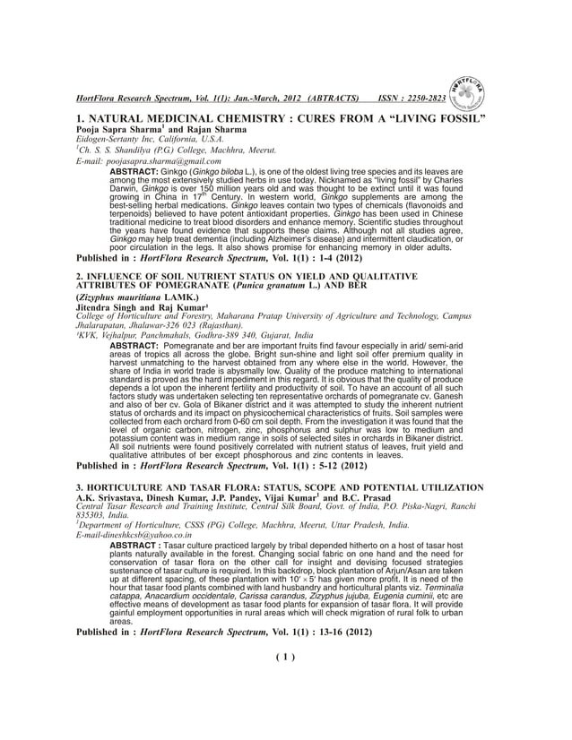 1. Abstracts 'HortFlora' vol 1(1); jan march 2012 | PDF