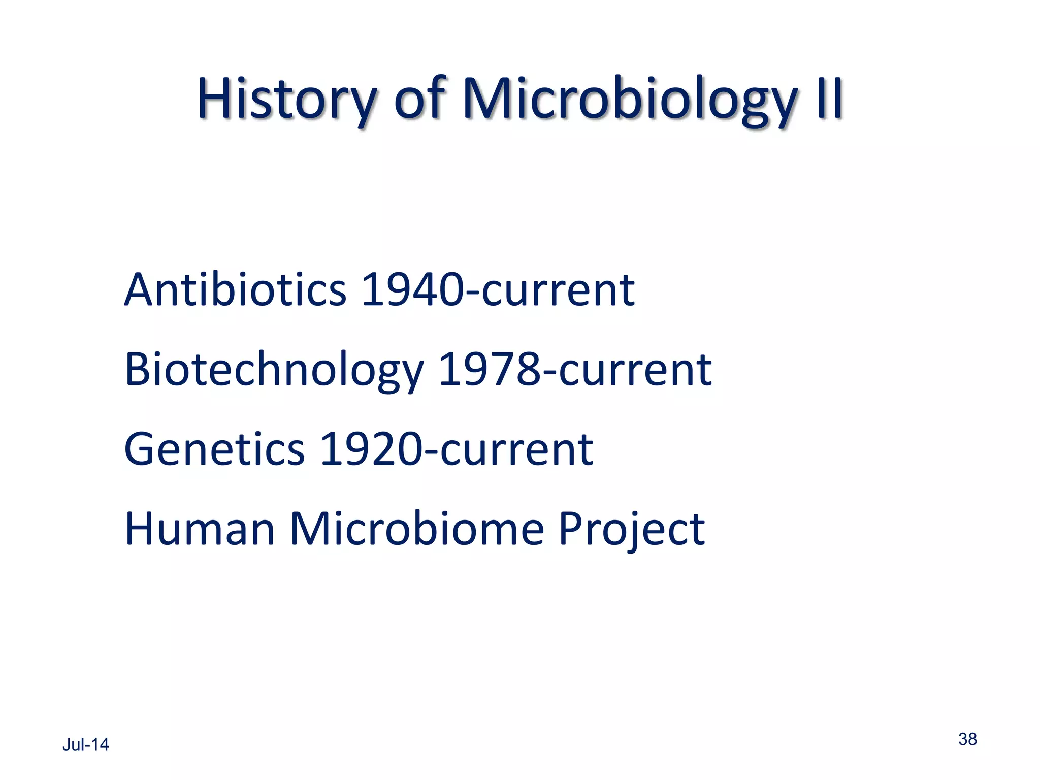 Microbiology for Nursing Students: 1. Introduction to Microbiology | PPTX