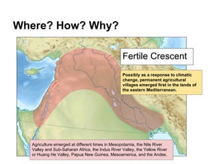 1.2 Neolithic and Agricultural Revolutions | PDF