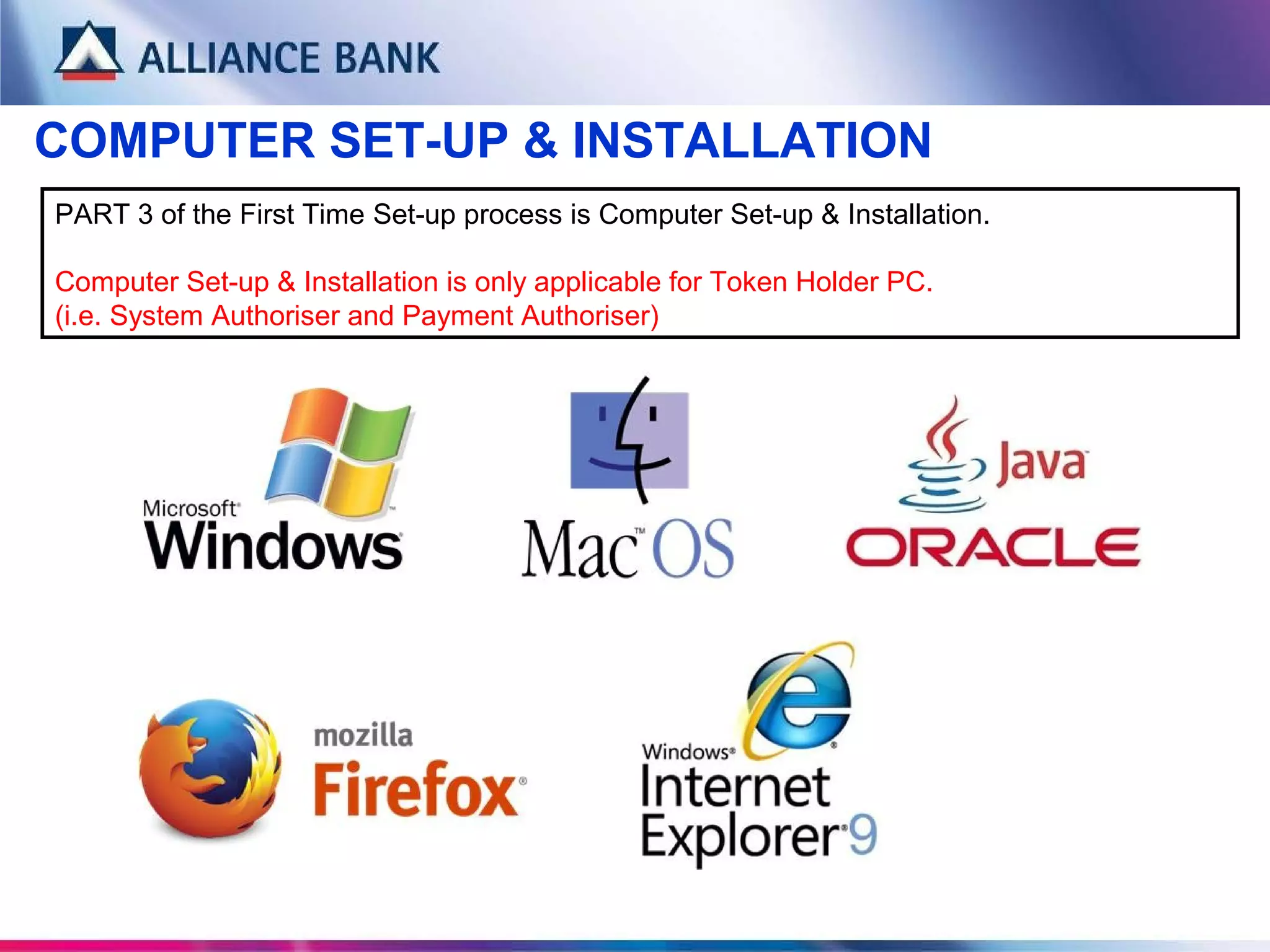 BizSmart First Time Setup Guide | PPT
