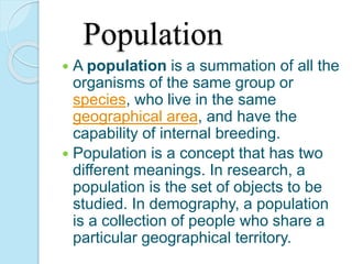 POPULATION | PPTX