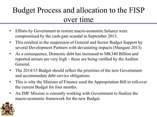 Budget processes and prioritization of public expenditure | PPTX