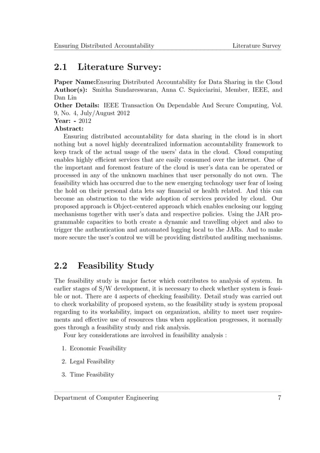 Ensuring Distributed Accountability in the Cloud | PDF