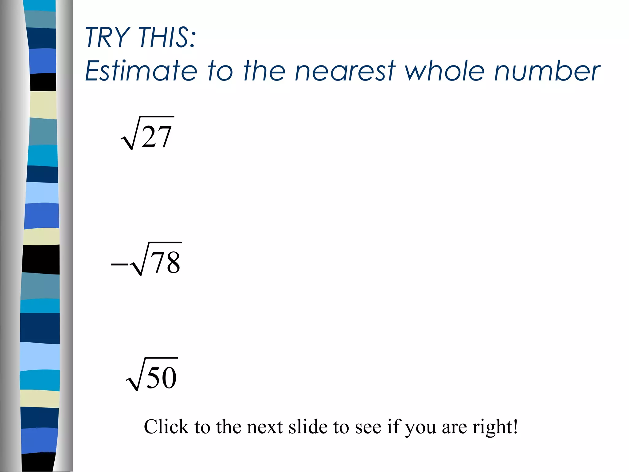 1.2 Irrational Numbers ppt | PPT