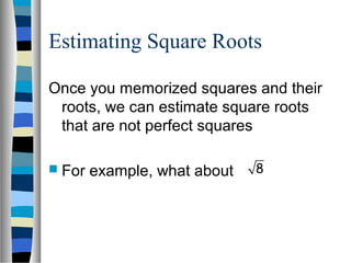 1.2 Irrational Numbers ppt | PPT