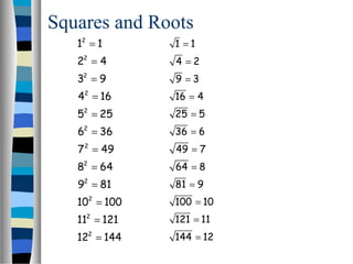 1.2 Irrational Numbers ppt | PPT