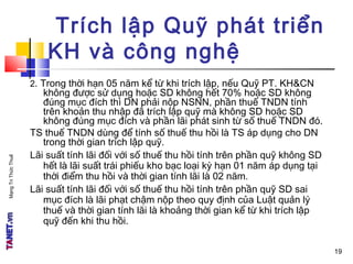 TANET - Thuế TNDN - Phần 3 | PPT