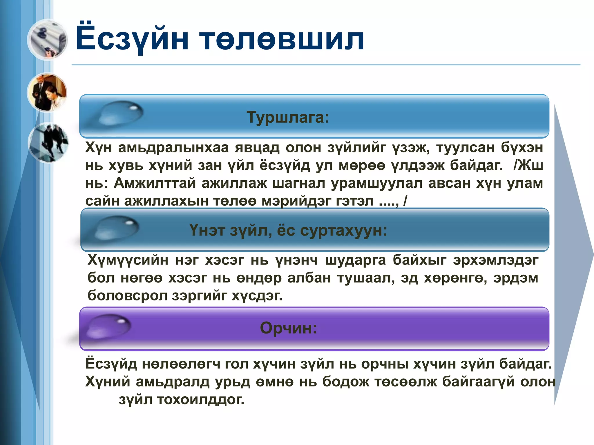 ёс зүй нийгмийн хариуцлага Pptx