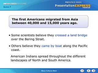 US History Ch. 1 Section 1 Notes | PPT