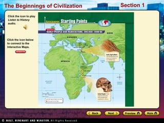 World History Ch. 1 Section 1 Notes | PPT