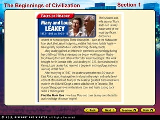 World History Ch. 1 Section 1 Notes | PPT