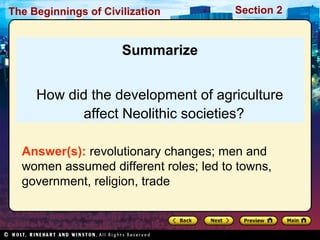 World History Ch. 1 Section 2 Notes | PPT