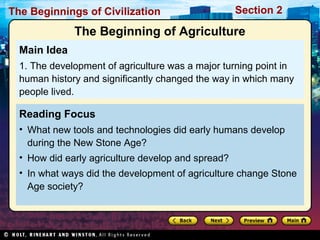 World History Ch. 1 Section 2 Notes | PPT