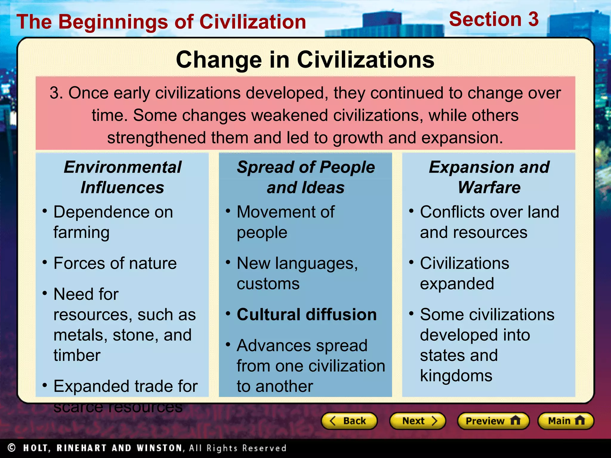 World History Ch. 1 Section 3 Notes | PPT