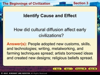 World History Ch. 1 Section 3 Notes | PPT