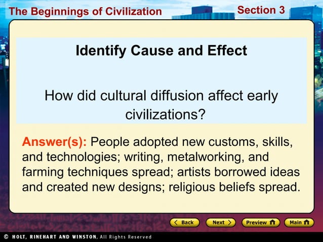 World History Ch. 1 Section 3 Notes | PPT