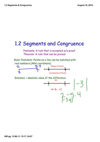 1.2 notes | PDF | Physics | Science