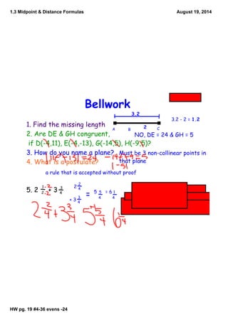 1.3 notes | PDF | Physics | Science