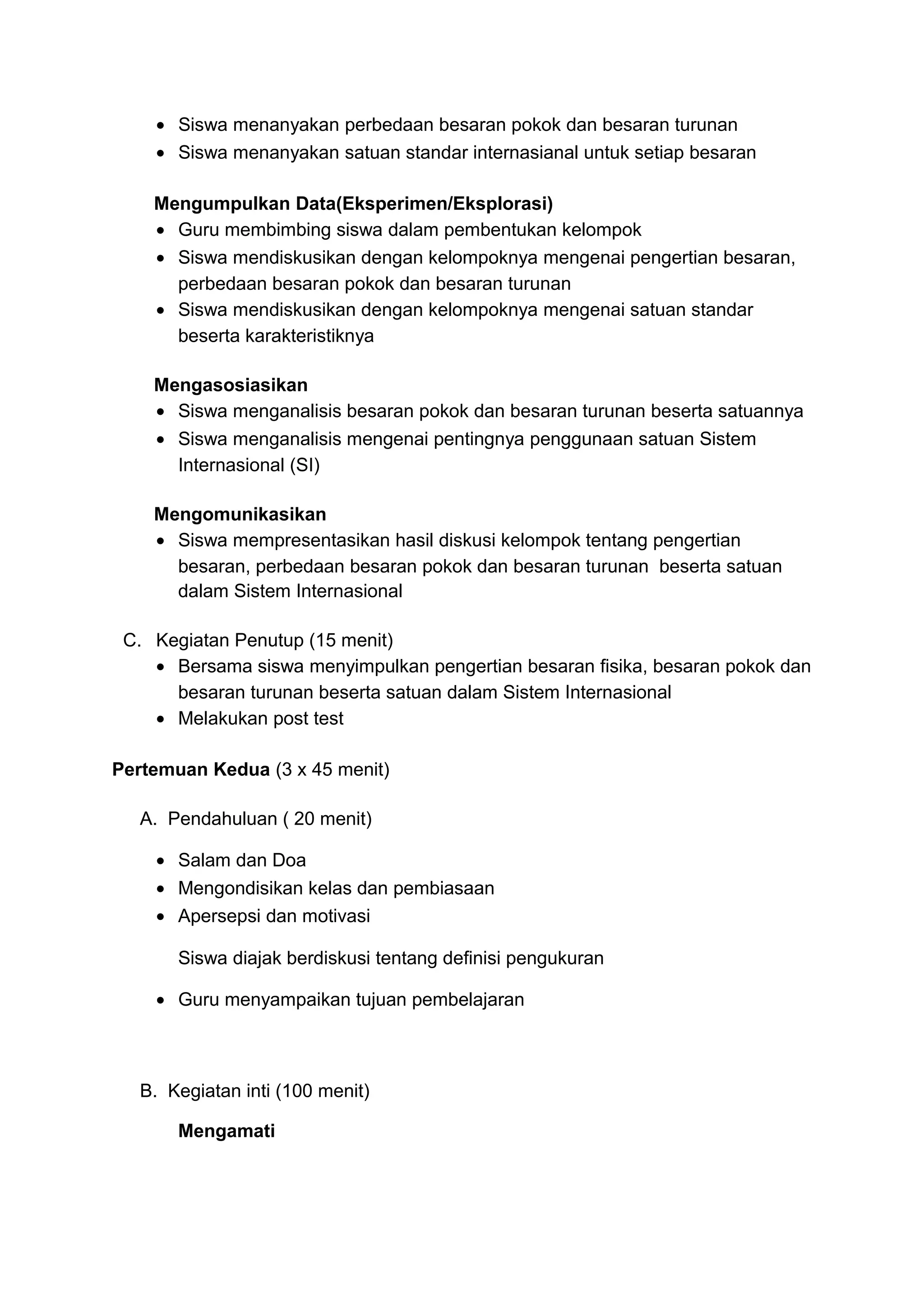 1. rpp pengukuran man bangil | PDF