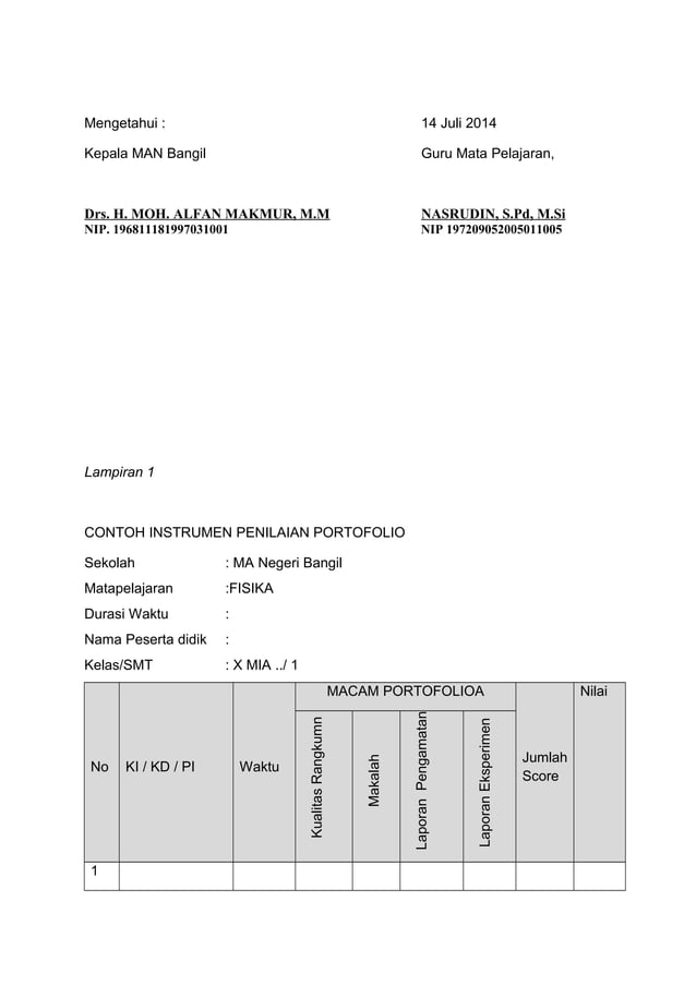 1. rpp pengukuran man bangil | PDF