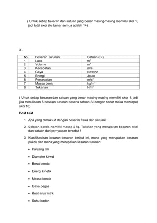 1. rpp pengukuran man bangil | PDF