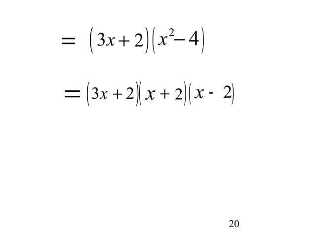 Factorización de polinomios-EMDH | PPT
