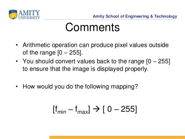 1.arithmetic & logical operations 1.arithmetic & logical operations