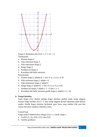 1. relasi dan fungsi | PDF