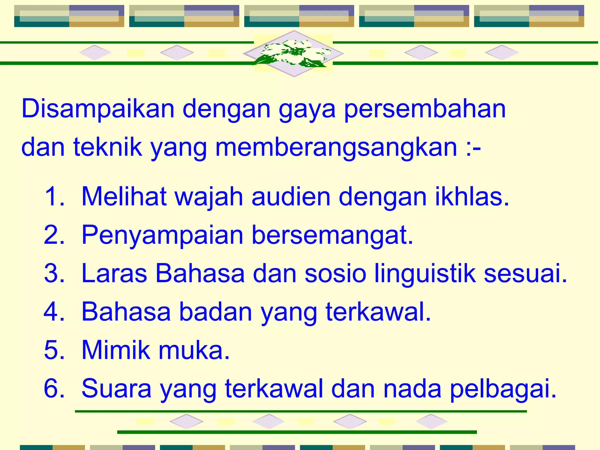 1.0 teknik pengucapan awam | PPT