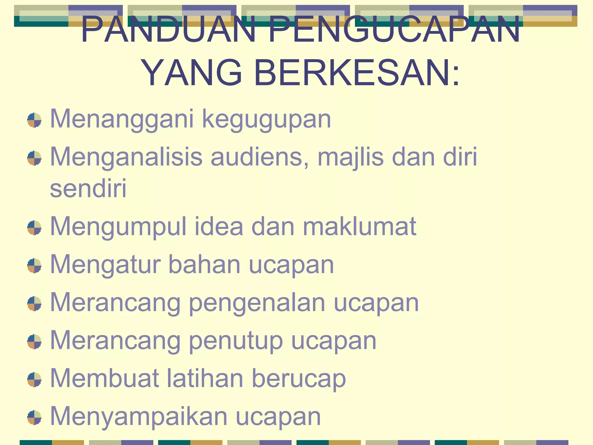 1.0 teknik pengucapan awam | PPT