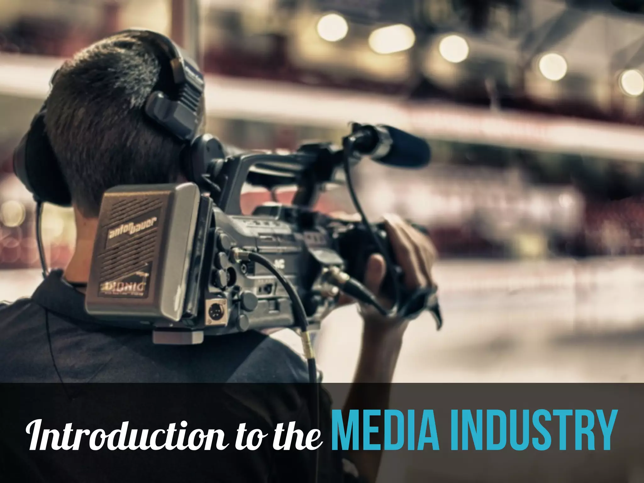 1. Introduction to the media industry | PDF