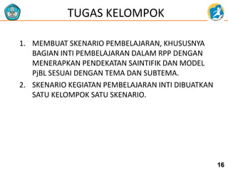 project based learning (PjBL) pembelajaran berbasis proyek | PPT
