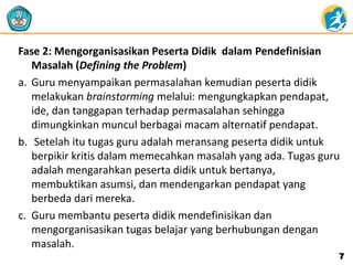 problem based learning (PBL) pembelajaran berbasis masalah | PPT
