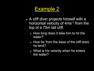 1.2.1 projectile motion | PPT